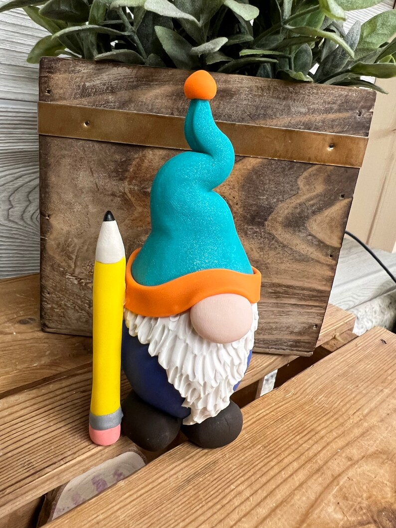Writer Gnome, Author Gnome, School Gnome, Gnome - Etsy