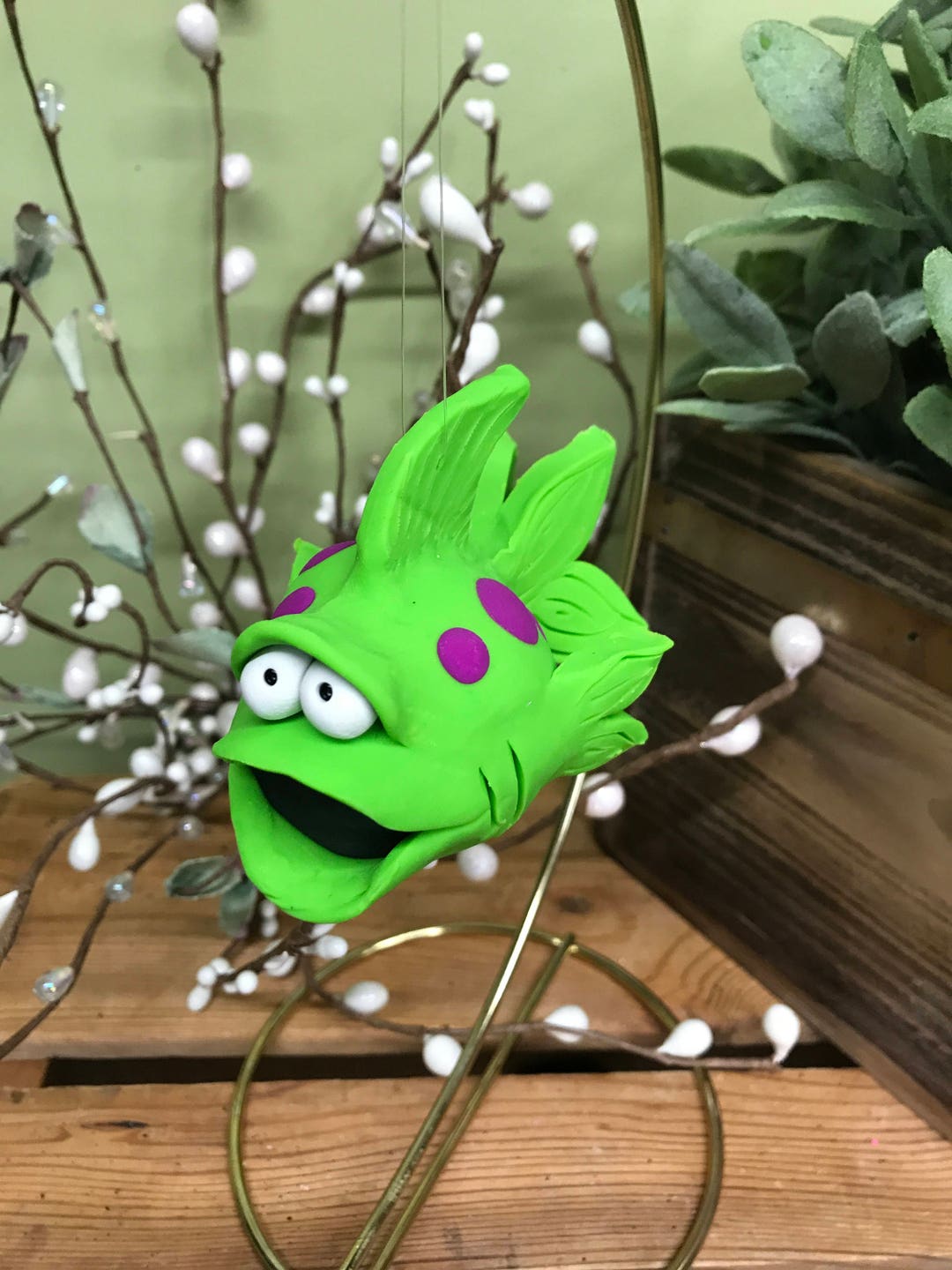 Fish Ornament, Fish Christmas Ornaments, Nautical Ornaments, Fish ...