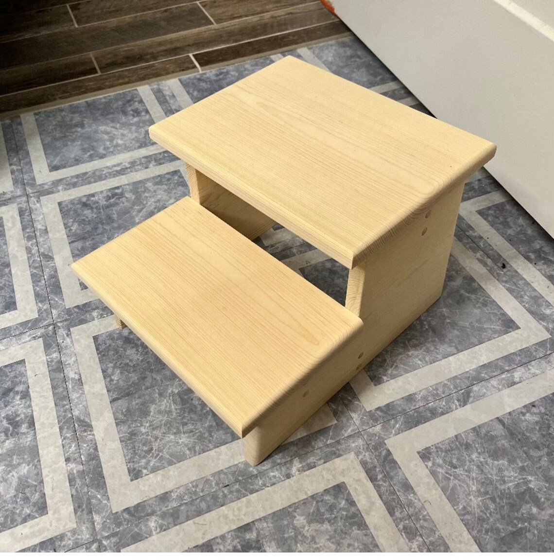 Kids Step Stool Elephant Step Stool Wildlife Step Stool - Etsy