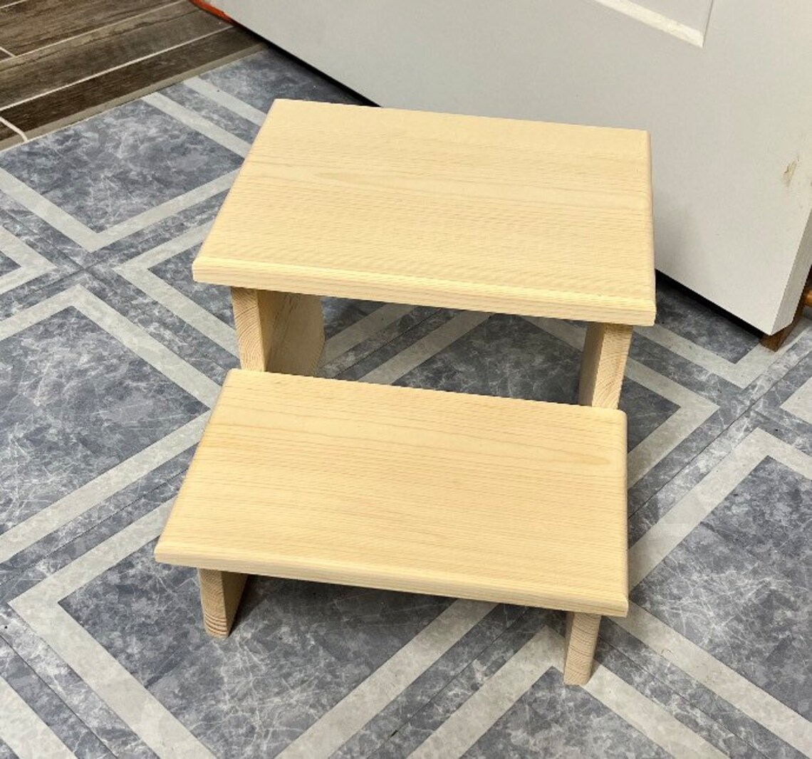 Kids Step Stool Bear Step Stool Wildlife Step Stool Kids - Etsy