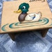 Step Stool, Kids Step Stool, Duck Personalized Children's Step Stool ...