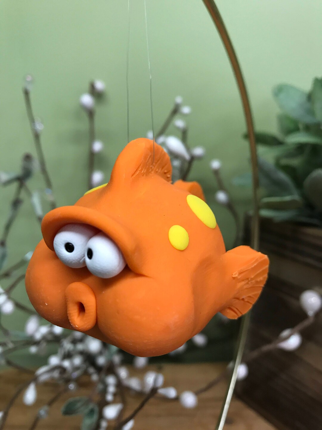 Puffer Fish Ornament Blowfish Christmas Ornaments Nautical - Etsy