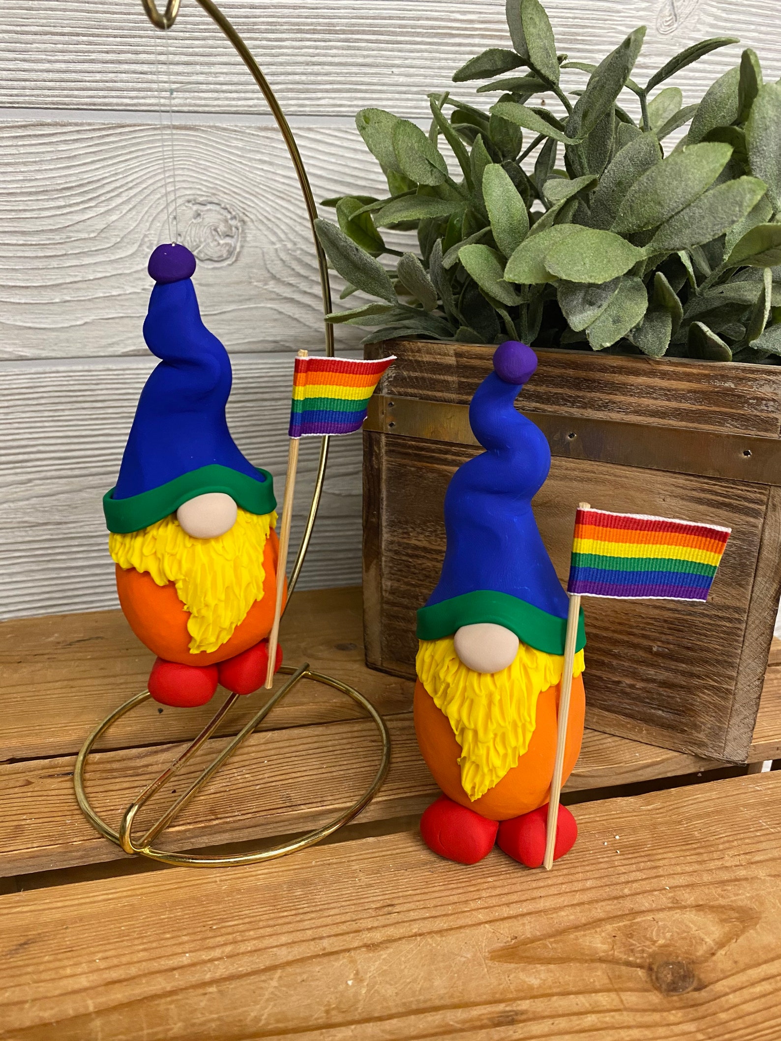 LGBTQ Pride Ornament Pride Gnome Rainbow Ornament Gay Pride - Etsy