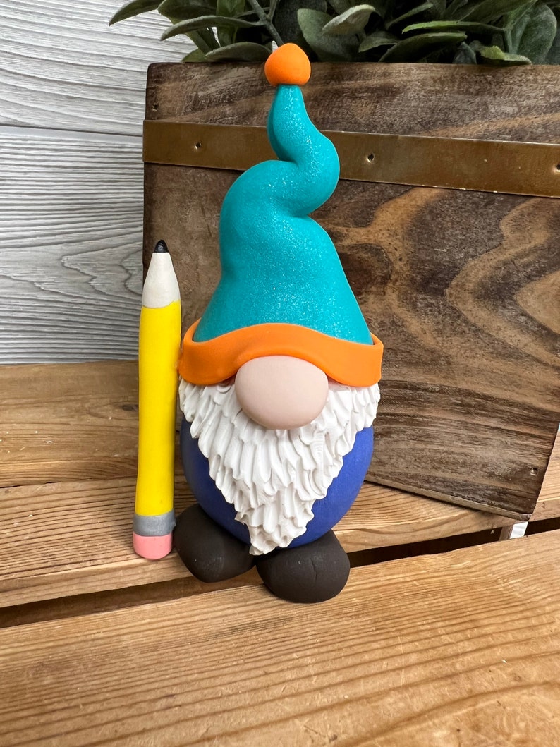 Writer Gnome, Author Gnome, School Gnome, Gnome - Etsy
