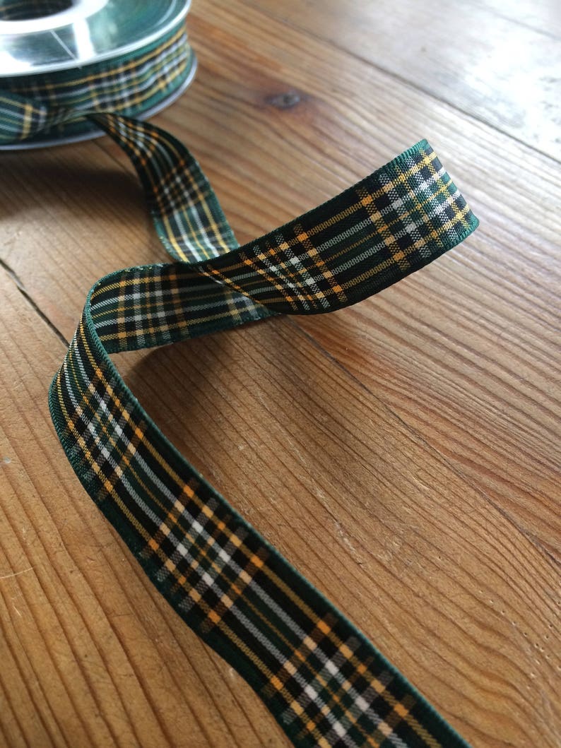 Tartan Ribbon. Irish National Tartan. 16mm Width Available. - Etsy