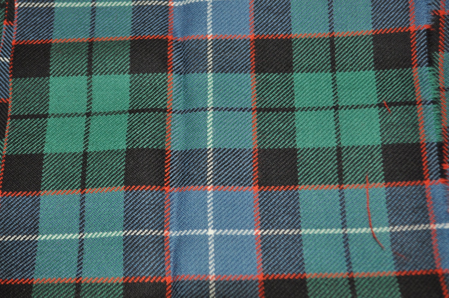 Galbraith / Mitchell Tartan Fabric. 100% 10oz Pure New Wool. | Etsy