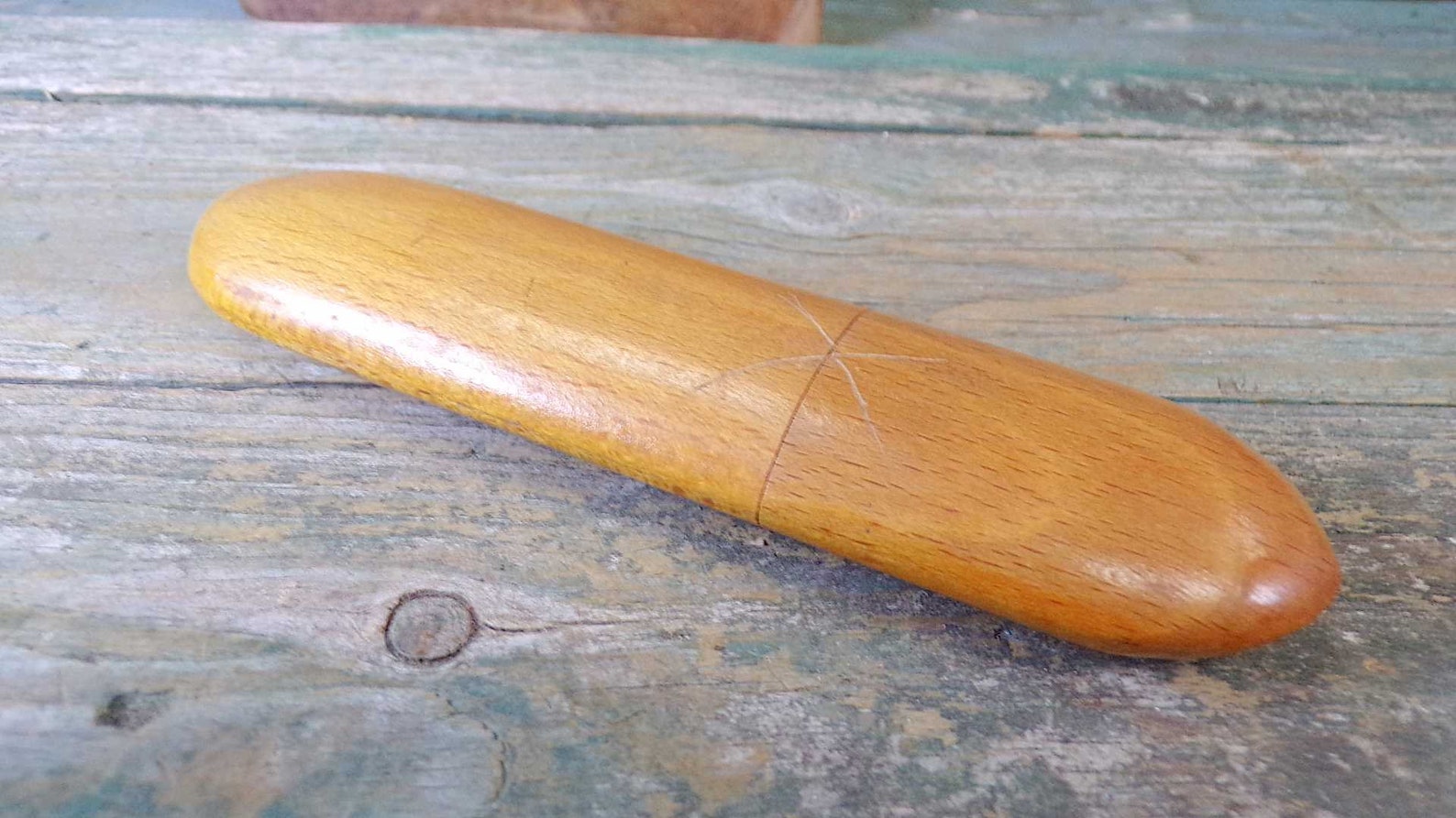 French Antique Wooden Needles Case Etui S375 - Etsy