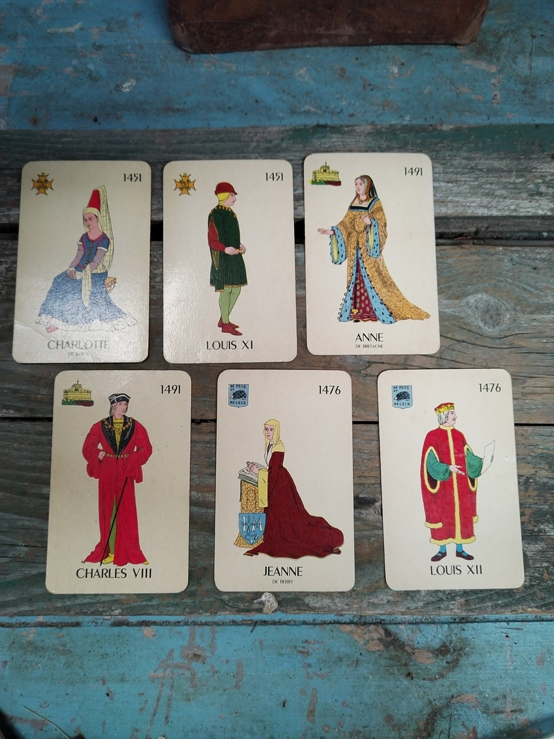 Vintage French Card Game Costume X125 - Etsy