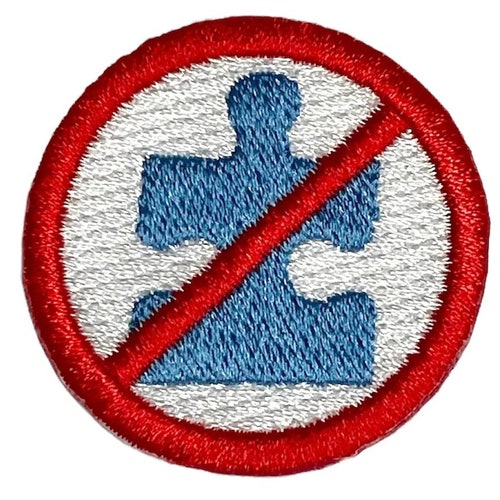 Autistic Pride Iron on Patch Autism Awareness Iron on Patch - Etsy