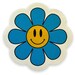 DISCONTINUED in Stock Blue Flower Power Vinyl Sticker - Etsy