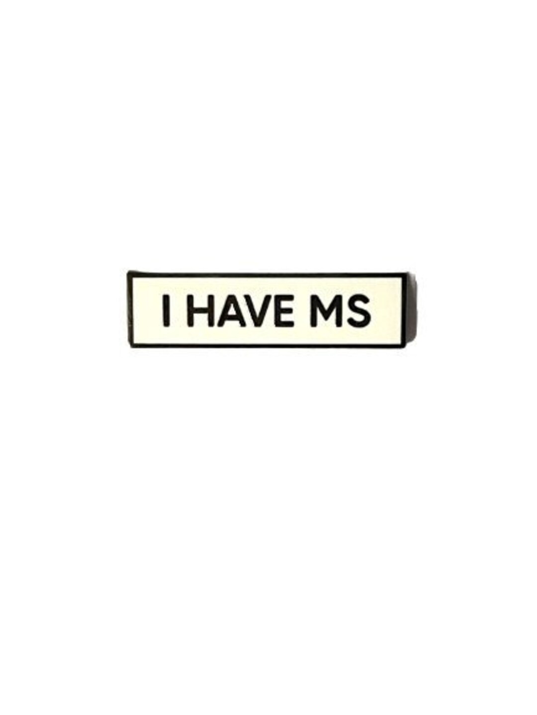 I Have MS Multiple Sclerosis Small Size PIN 1.5 Inch Enamel Pin - Etsy