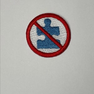 Autistic Pride Iron on Patch, Autism Awareness Iron on Patch, Autism ...