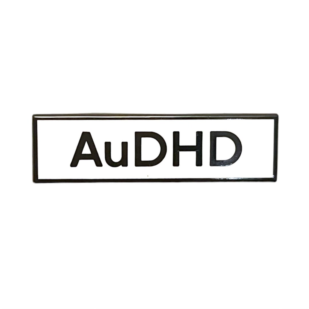 Audhd SMALL SIZE PIN Communication 1.5 Inch Identity Enamel Pin - Etsy