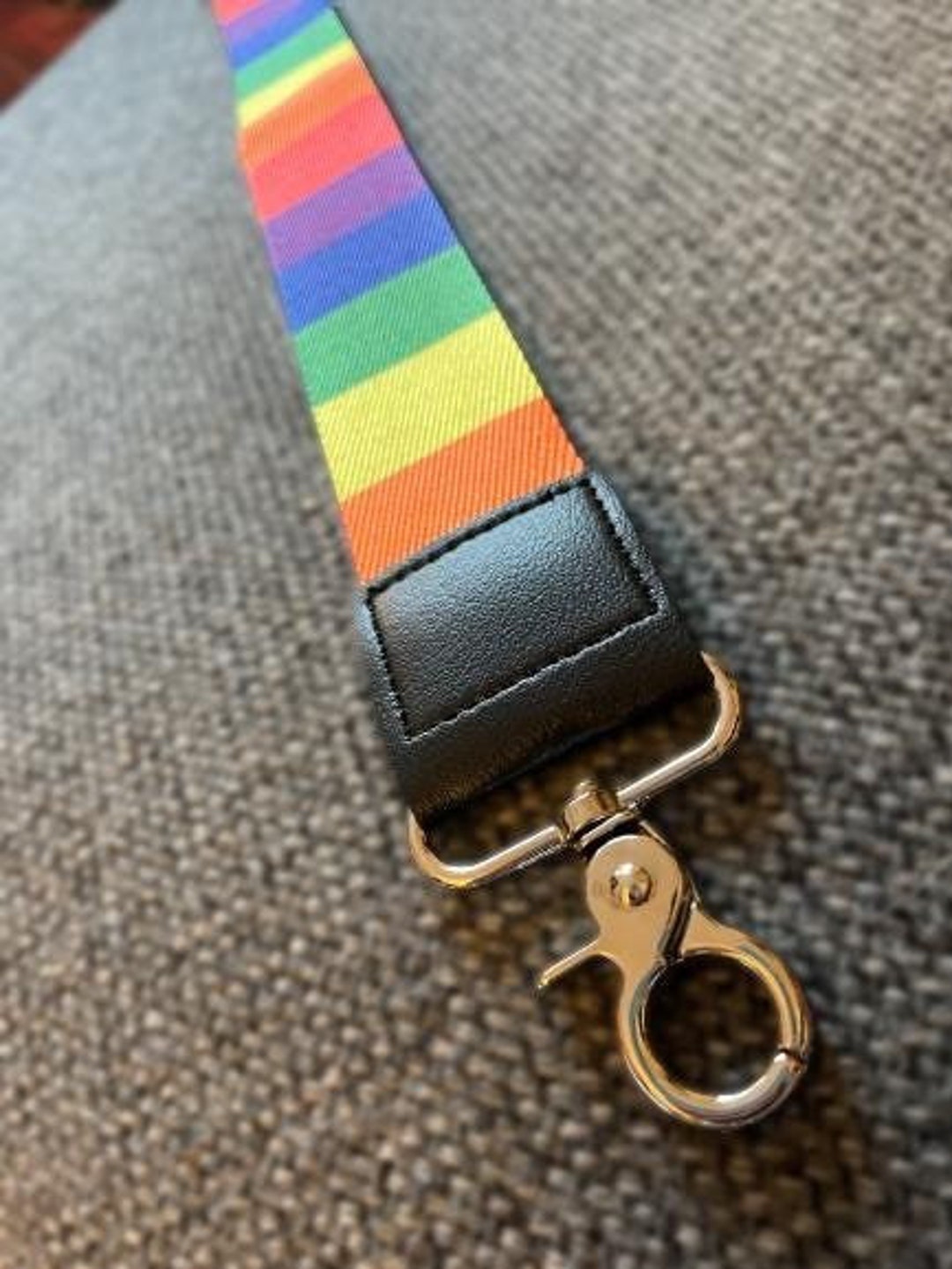 Rainbow Extra Wide Pin Collector Lanyard - 1.49"w X 35.43"l - Etsy
