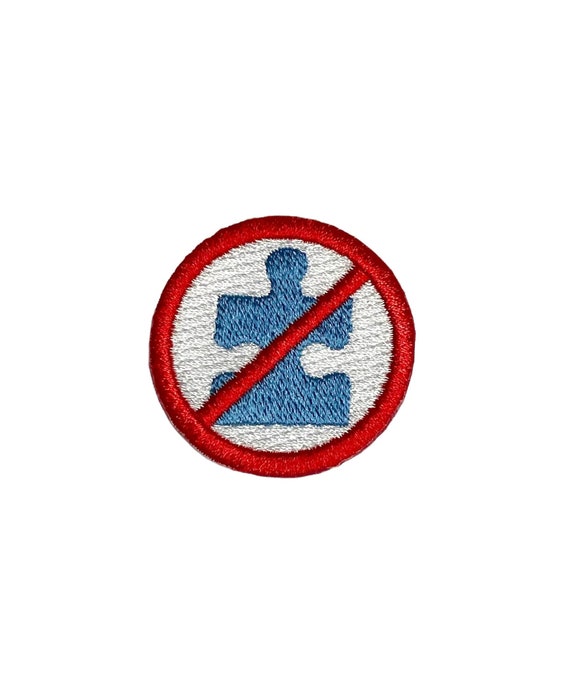 Autistic Pride Iron on Patch Autism Awareness Iron on Patch - Etsy