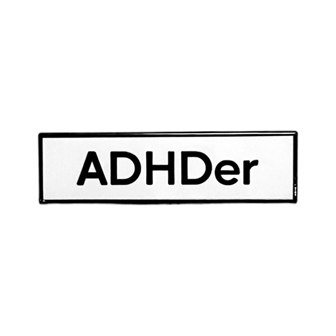 Adhder Communication 1.5 Inch SMALL SIZE PIN Identity Enamel Pin - Etsy