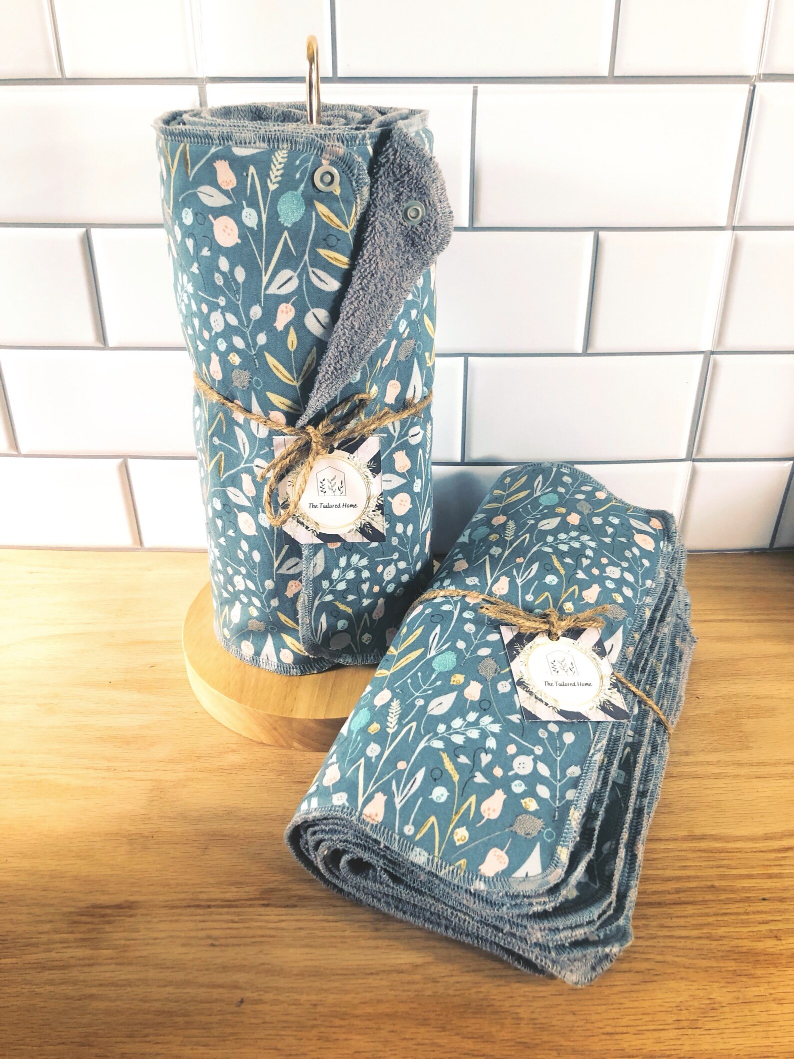 Un Reusable Paper Less Towels Meadow Flowers //reusable Paper Towels ...