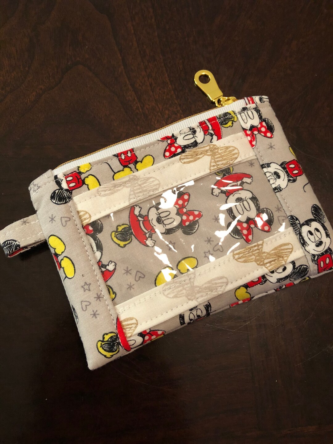 RTS Minnie Mouse ID Wallet - Etsy