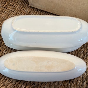 Ironstone Corn Dishes Porcelain White Sweet Corn Farmhouse Picnic ...
