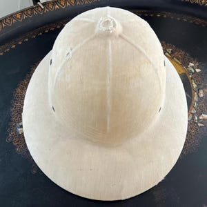 Vintage Hat Pith Helmet Mens Hat Safari British Antique - Etsy
