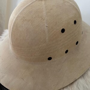 Vintage Hat Pith Helmet Mens Hat Safari British Antique - Etsy