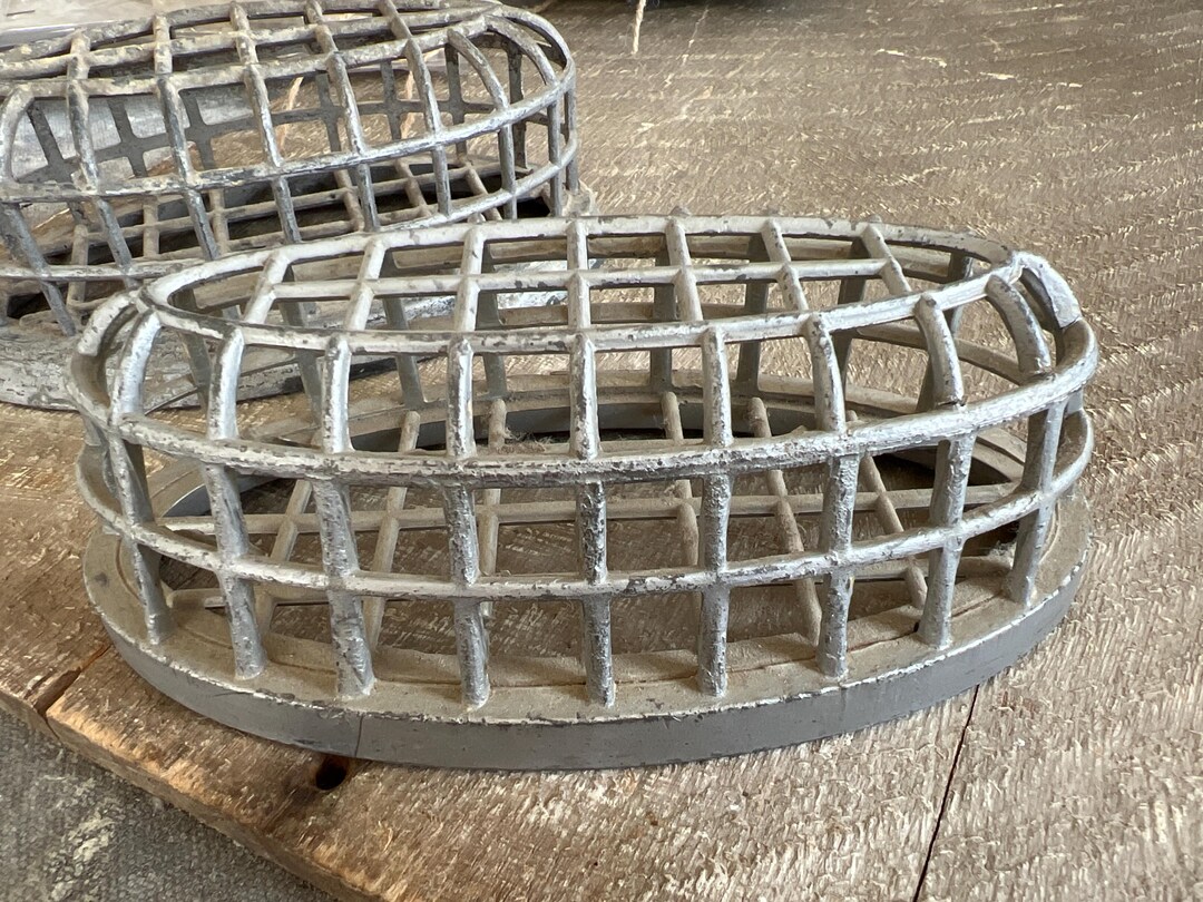 Vintage Flower Frog Cage Style Garden Flower Arranging Vintage Garden ...