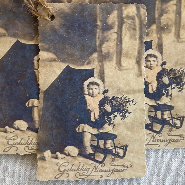 Sepia Postcard - Etsy
