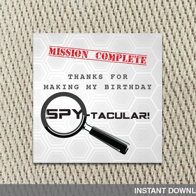 Mission Impossible Decorations - Etsy