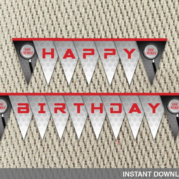 Mission Impossible Decorations - Etsy