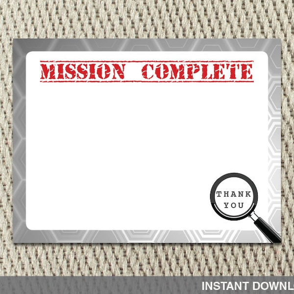 Birthday Card Mission Impossible - Etsy UK