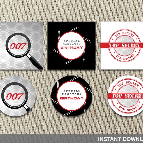 Mission Impossible Party Decorations - Etsy