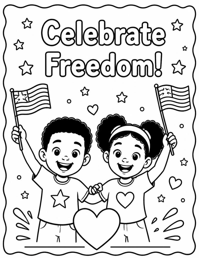 Juneteenth Joy | Printable Kids Activity Book - Etsy