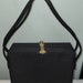 Vintage Box Purse 1950s Small Black Fabric Rectangular Box - Etsy