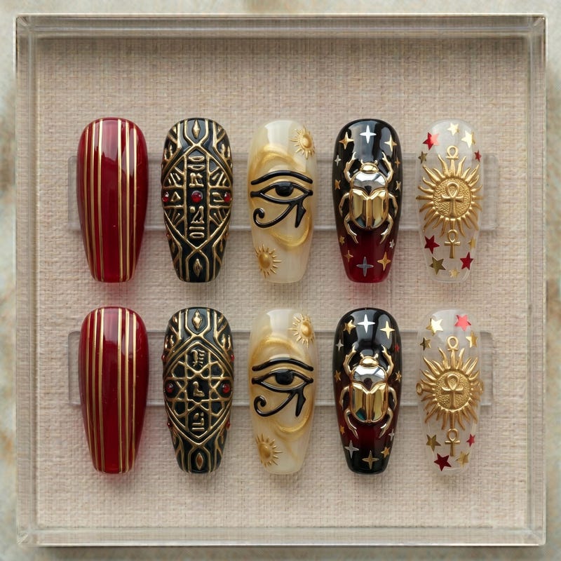 Pharaoh Nails - Etsy
