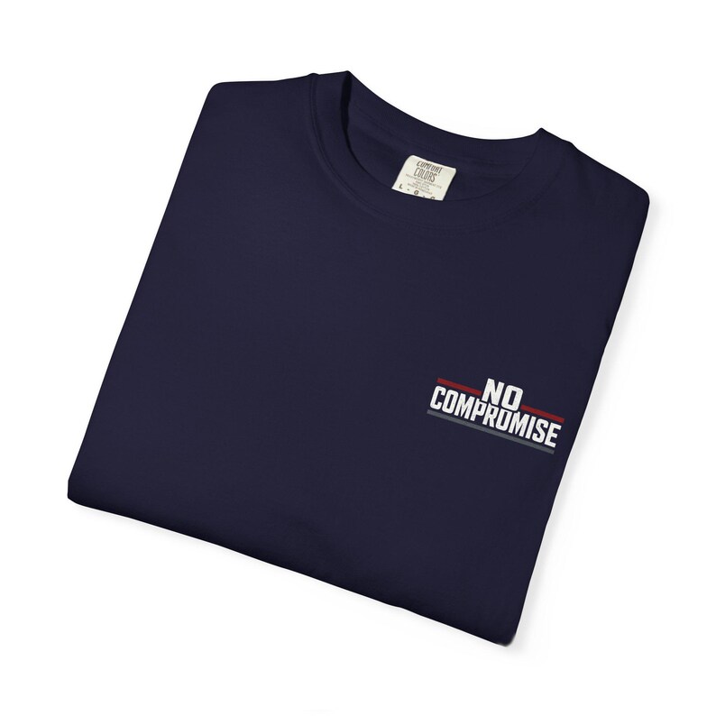 No Compromise Heavyweight T-shirt: Minimalist Streetwear Top - Etsy