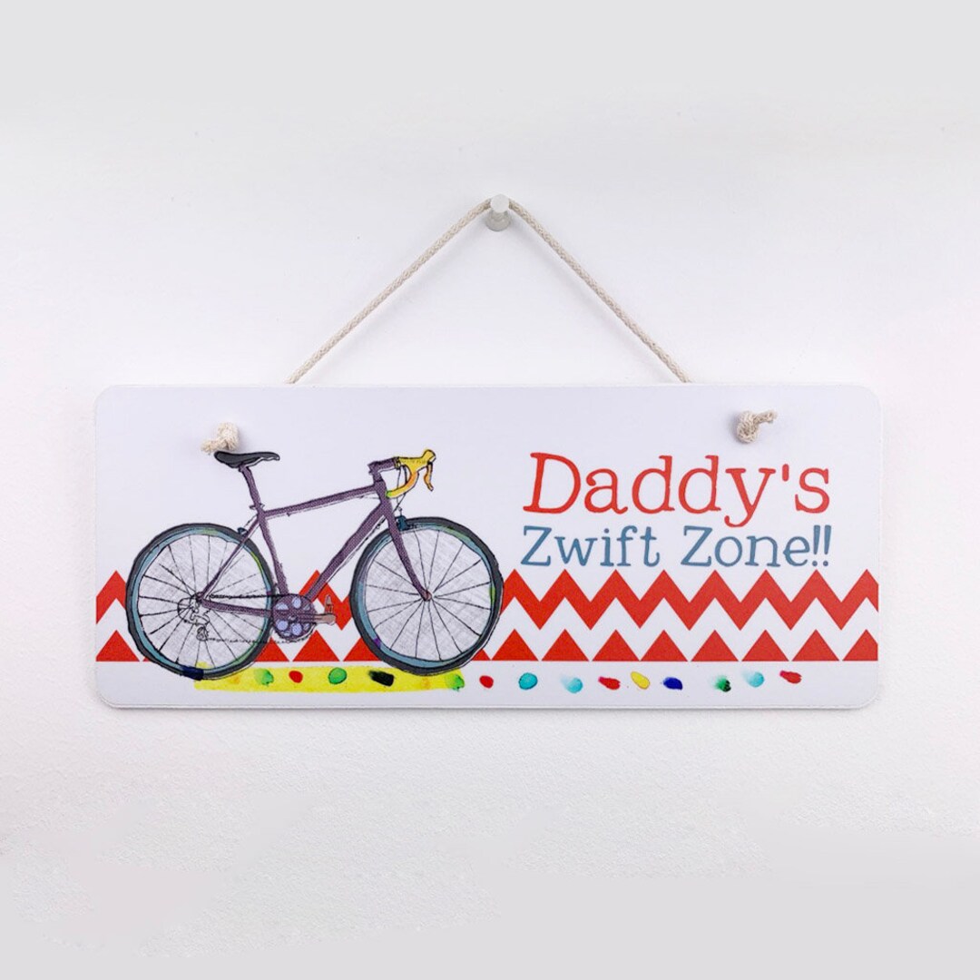 Personalised Bike Sign - Shed Sign - Stocking Filler - Christmas Gift ...