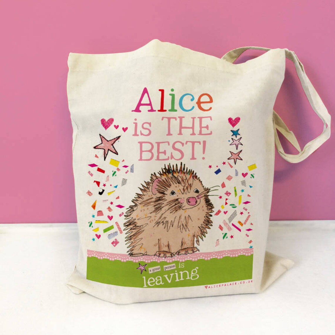 Personalised Leaving Bag, Goodbye, We'll Miss You - Etsy