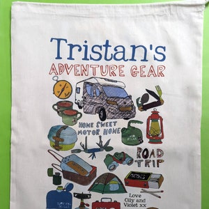 Personalised Ready for Adventure Storage Sack - Etsy