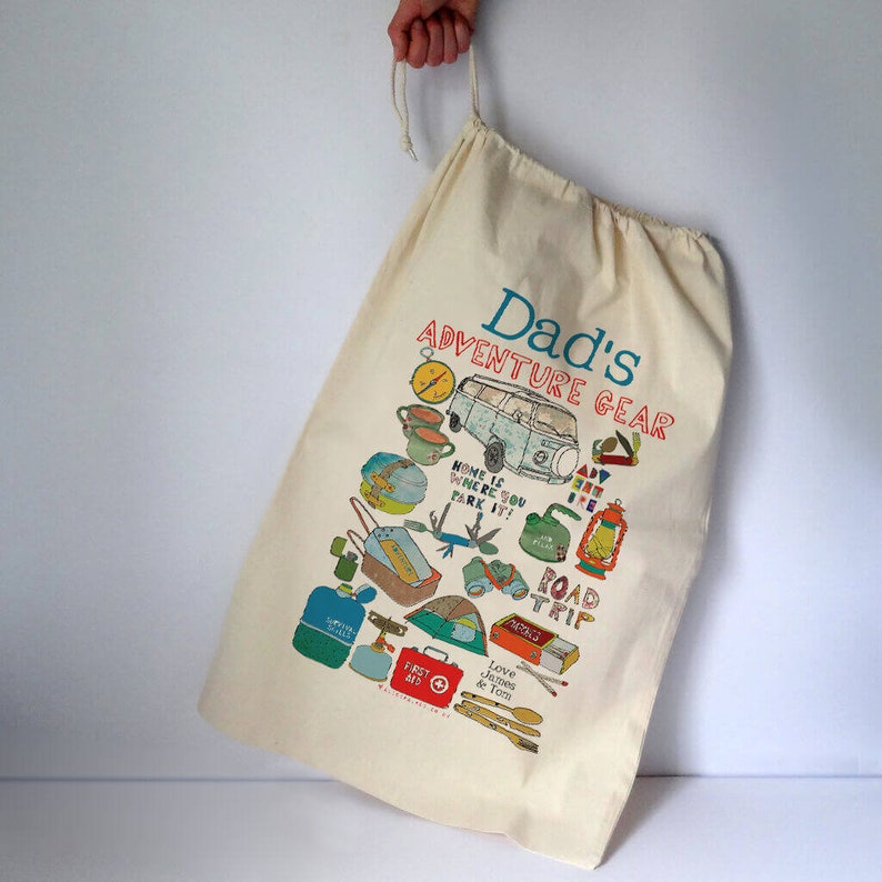 Personalised Ready for Adventure Storage Sack - Etsy