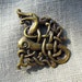 Urnes Serpent Brooch - Etsy