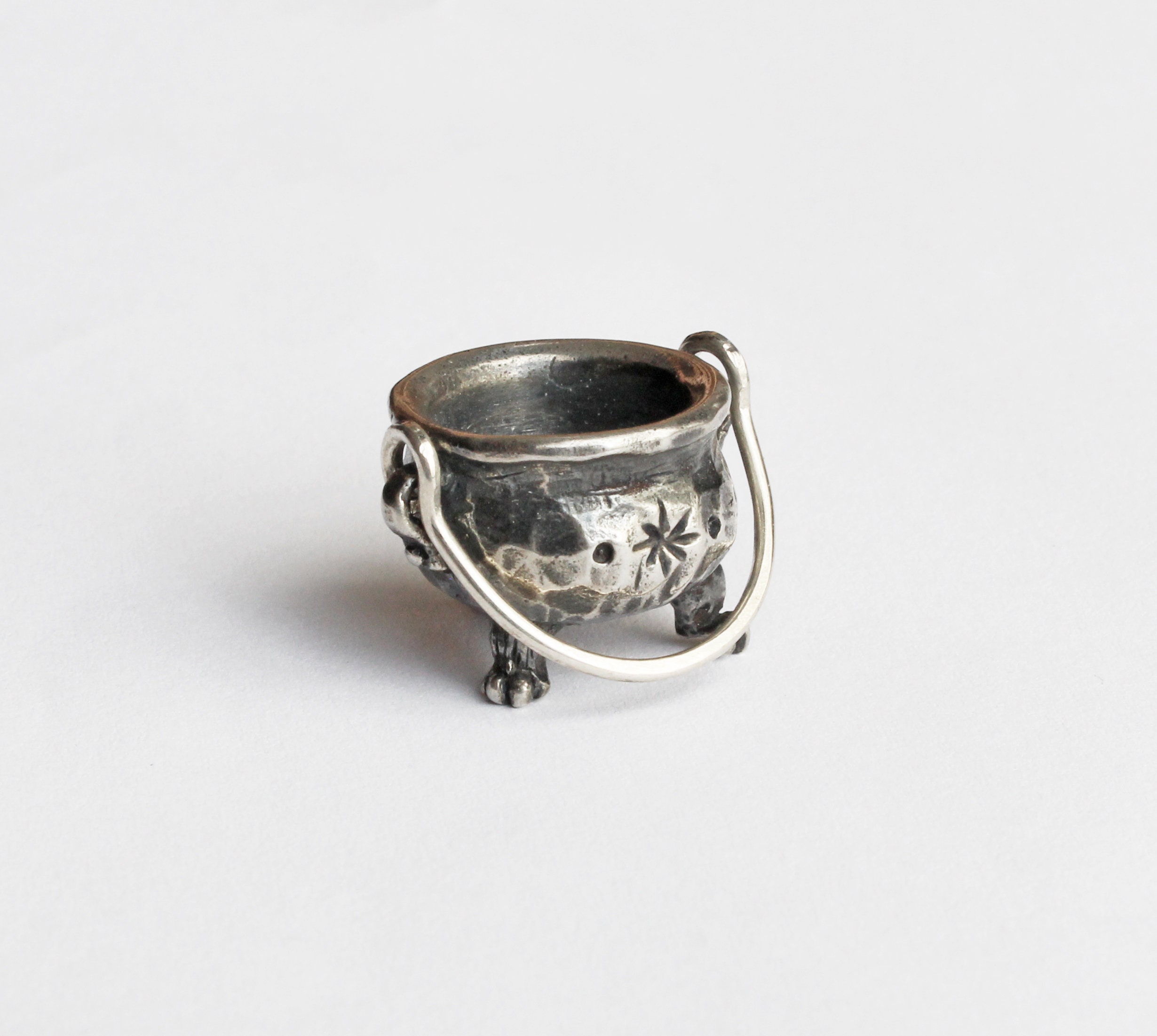 Witch’s Cauldron, Pendant, 925 Sterling Silver - Etsy