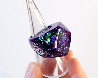 Holographic Ring | Etsy