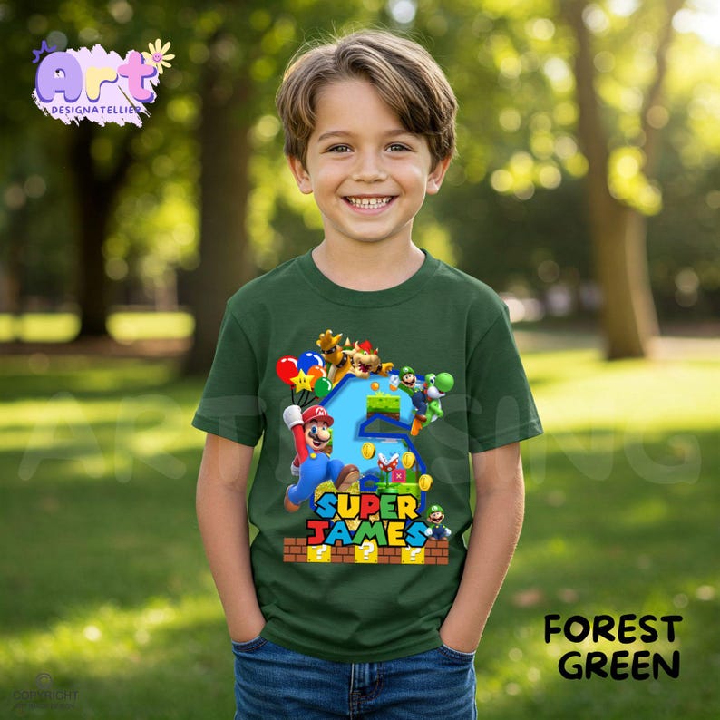 Inspired Game Birthday T-shirt Theme, All Sizes, Gift for Kids IG12 - Etsy