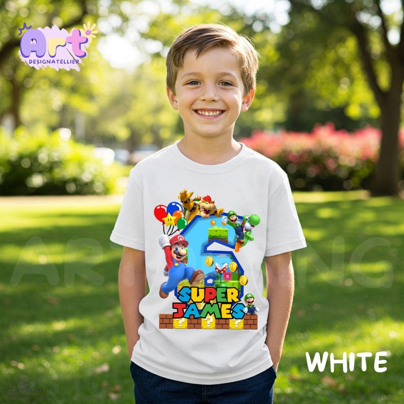 Inspired Game Birthday T-shirt Theme, All Sizes, Gift for Kids IG12 - Etsy