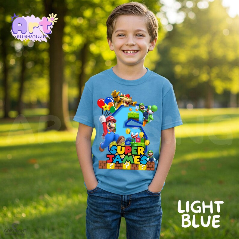 Inspired Game Birthday T-shirt Theme, All Sizes, Gift for Kids IG12 - Etsy