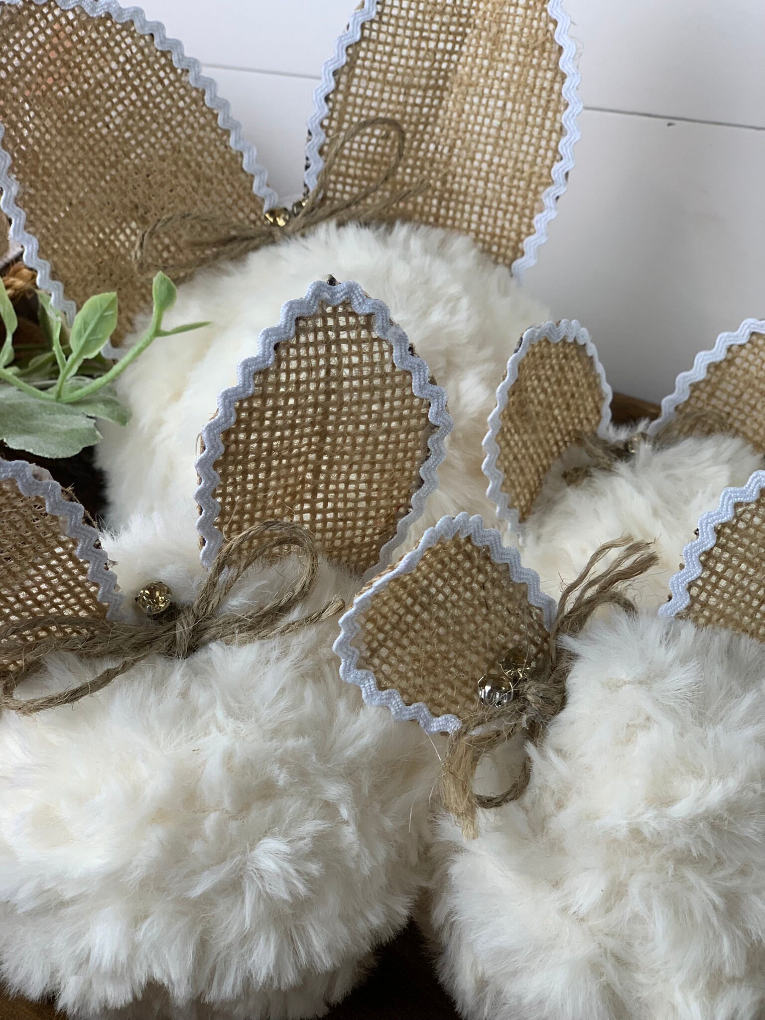 Fluffy Easter Bunny |bunny Spring Decorations | Easter Bunny Table ...