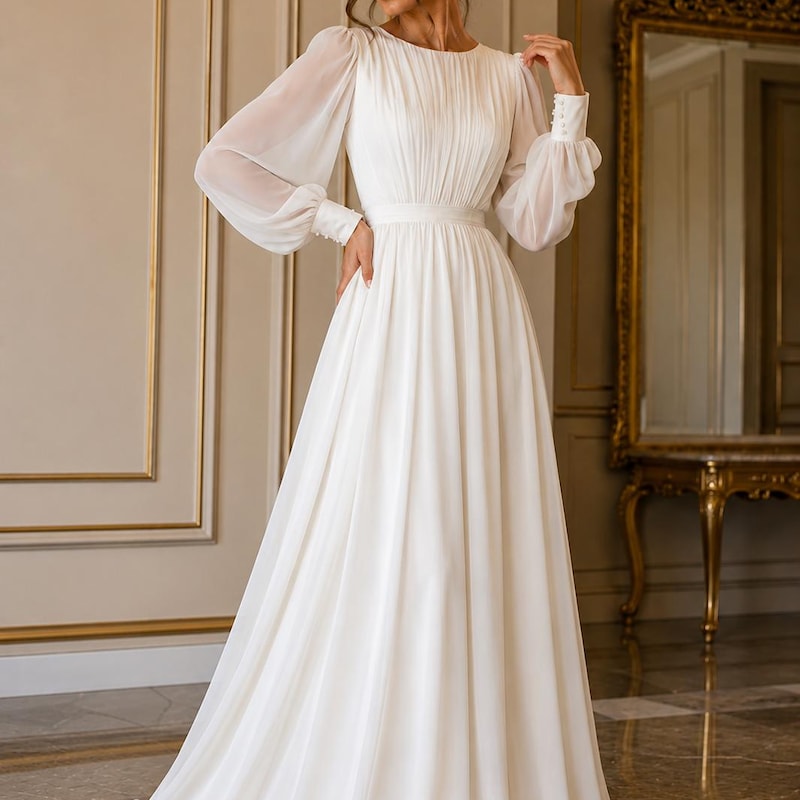 Hijabi Wedding Dress - Etsy