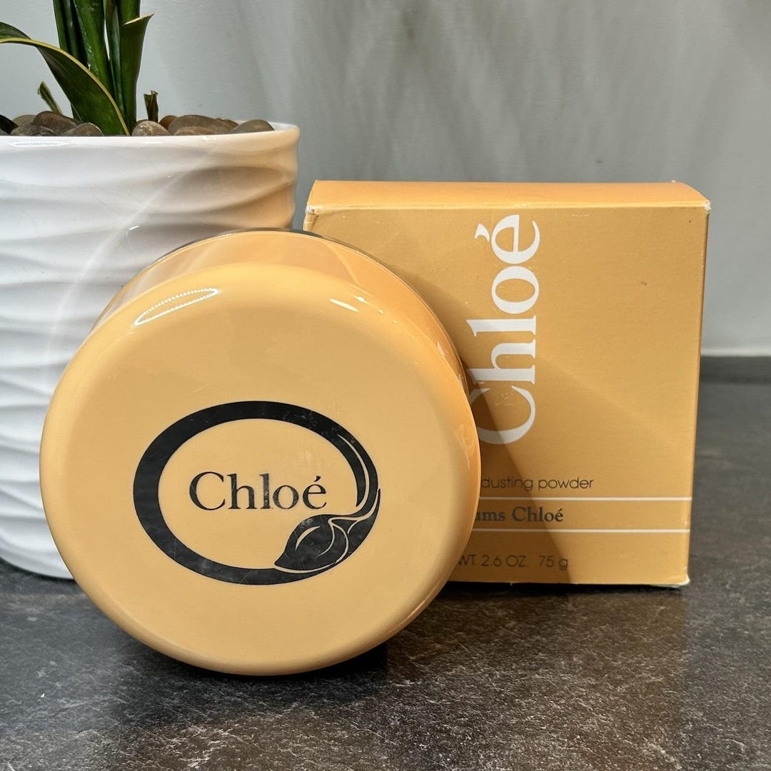 Vintage CHLOE Perfumed Dusting Powder. 2.6 Oz SEALED Discontinued - Etsy