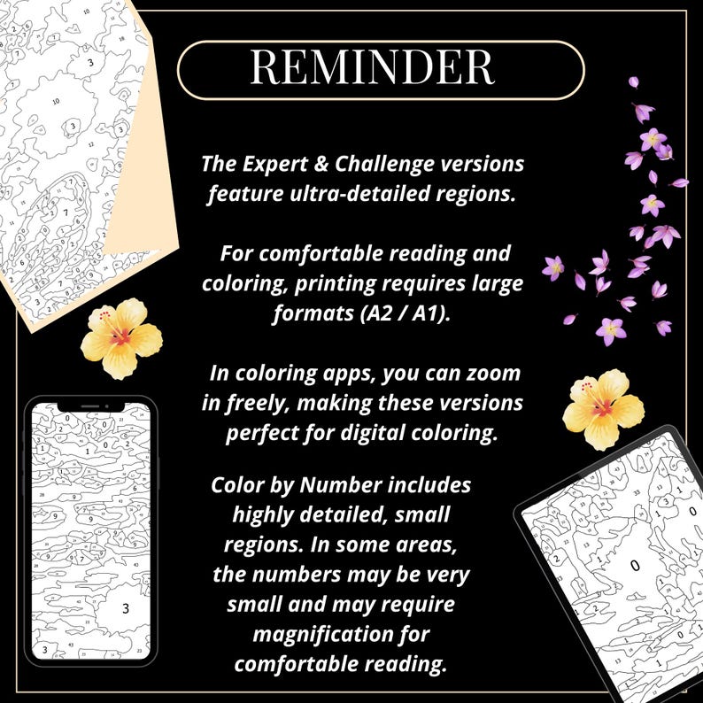 Color by Number, Famours Landmarks, Fantasy – 20-99 Colors (PDF+PNG+SVG ...