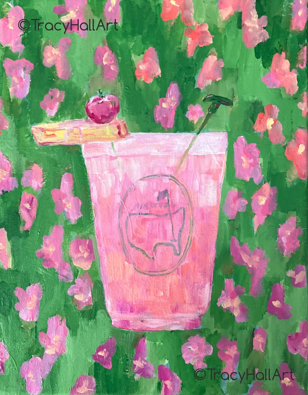 The Masters Tournament "azalea Cocktail" Augusta National Signature ...